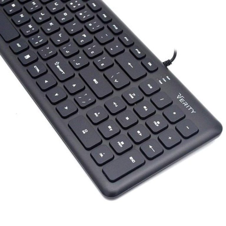 کیبورد وریتی مدل V Kb6130 ولتاژ